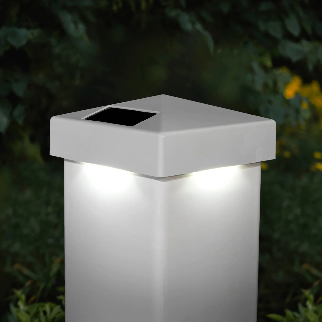 Solar Post Caps - The easiest way to add lighting to your posts.