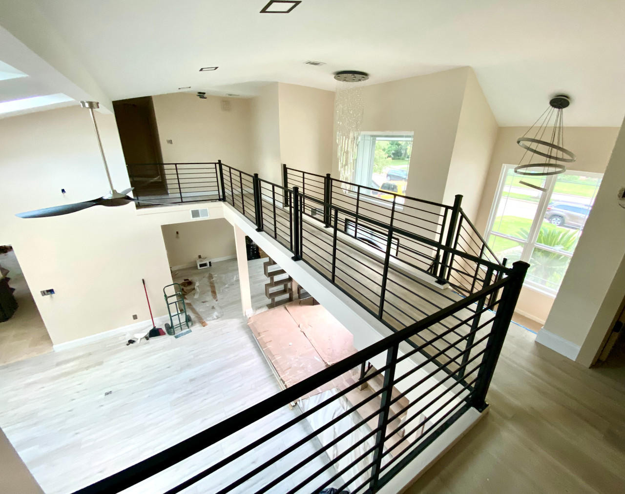 Horizontal Deck Railing by RDI – Modern Steel Railing System