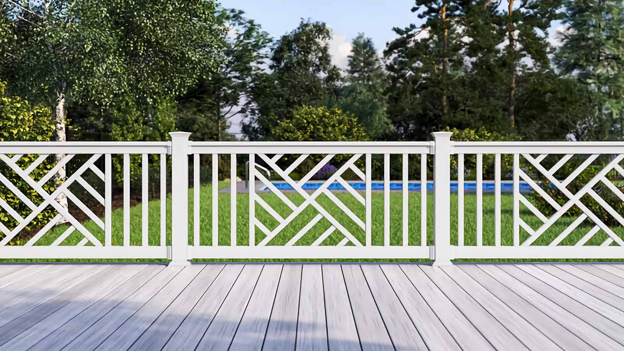 Decorative Railing Panels for Decks & Patios