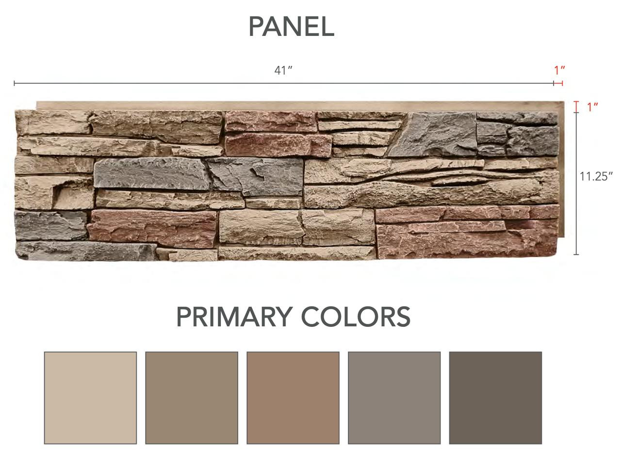 GenStone Stone Wall Panels ~ Deck Expressions