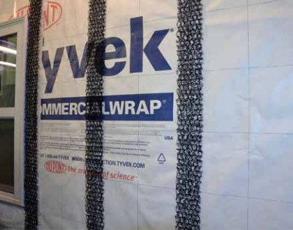 Rollable furring strip by Keene available at Deck Expressions