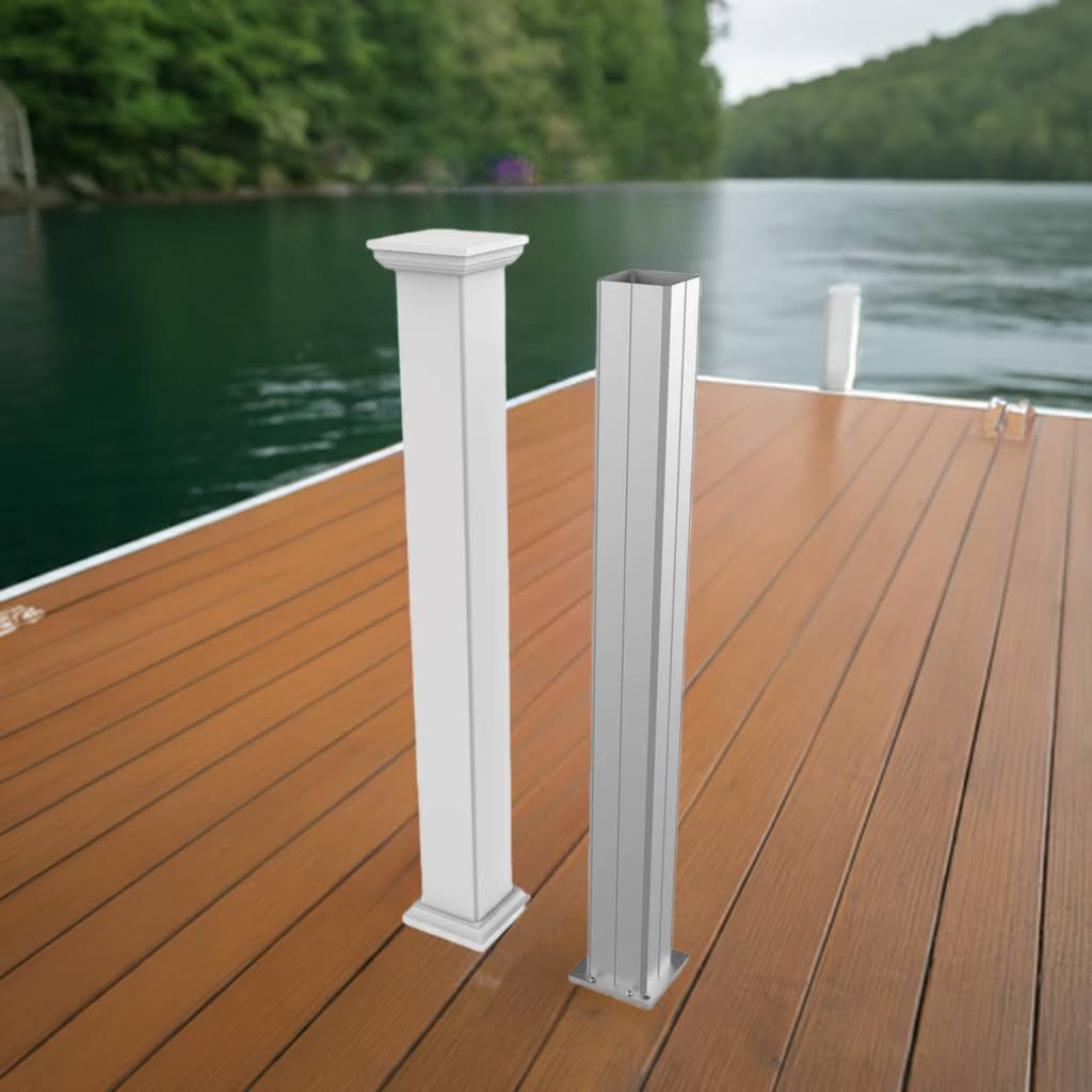 Composite & Aluminum Post Sleeves | Post Covers