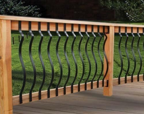 Belly Style Aluminum Baluster | DeckExpressions