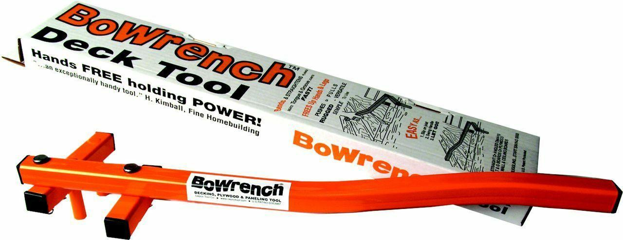 BoWrench Straighten twisted Deck Boards | Deckexpressions