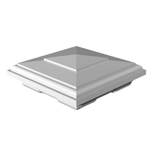 Vinyl Post Caps for Vinyl Rail Systems. Multiple sizes and styles ...