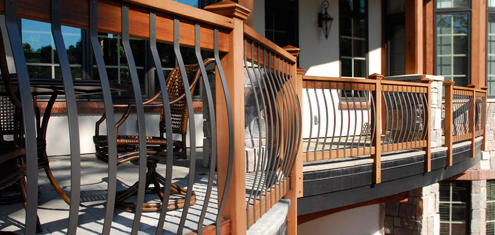 Arc Aluminum Baluster | DeckExpressions