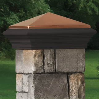 Stone Post Covers & Post Wraps | Deck Expressions
