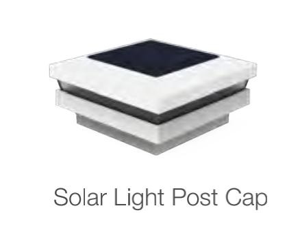 RDI Avalon Solar Post Caps ~ Deck Expressions