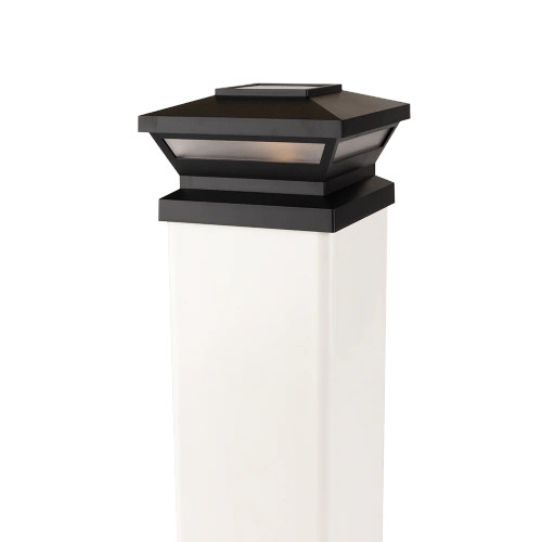 Omni solar post cap by Deckorators