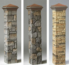Deckorators Stone Post Covers | DeckExpressions