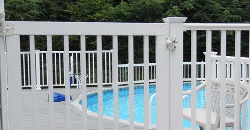 Durable Vinyl Deck Gate by RDI | Easy to Install