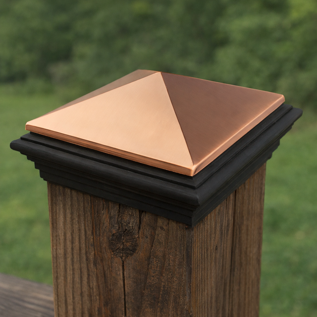 Stone Post Covers & Post Wraps | Deck Expressions