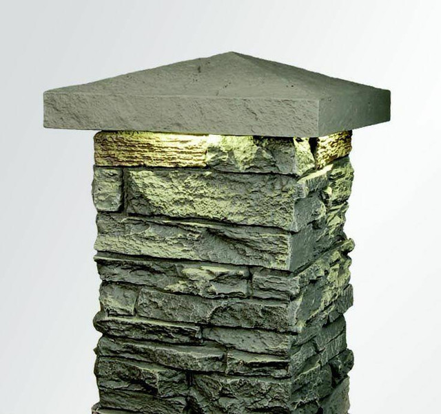 Next Stone LED Post Cap Lighting | DeckExpressions