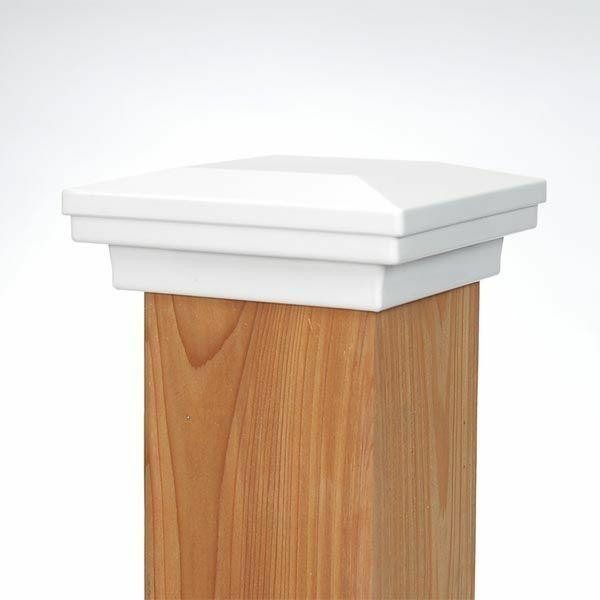 Fortress accents Aluminum Post Caps | Deckexpressions.com