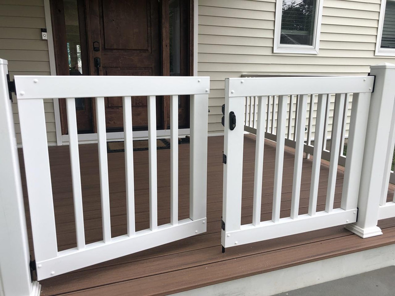 plastic decking gate
