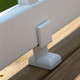 Support foot for all RDI Vinyl Rails | DeckExpressions