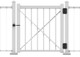 RDI gate kit for Avalon railing | DeckExpressions
