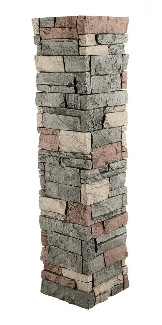 GenStone Stone Post Wrap | Deckexpressions.com