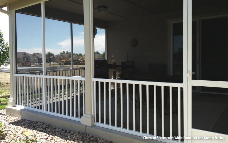 ScreenEze Porch Enclosure ~ Deck Expressions