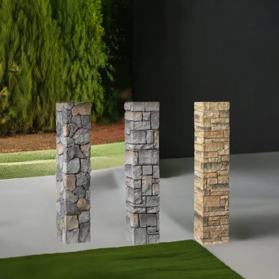 Stone Post Covers ~ Deck Expressions