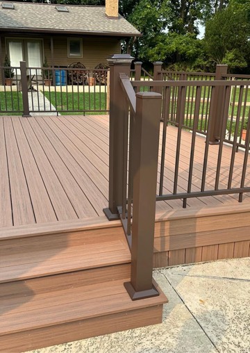 aluminium decking posts
