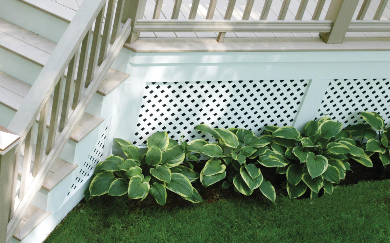 Perfect Lattice to give a Touch of Elegance to any Outdoor Living Space ...