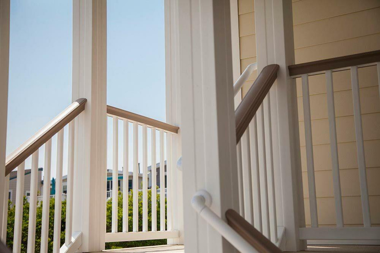 Enhance Your Deck's Aesthetics with a 4-Piece Vinyl Post Wrap for 4x4 ...