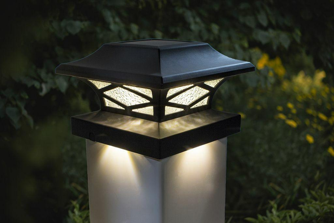 Solar Post Cap Lights for Creating a Lovely Ambiance at Home - Deck ...