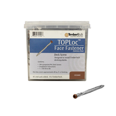 TimberTech TopLoc Stainless Screws | DeckExpressions
