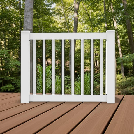 Adjustable Deck Gate – Custom Vinyl by RDI