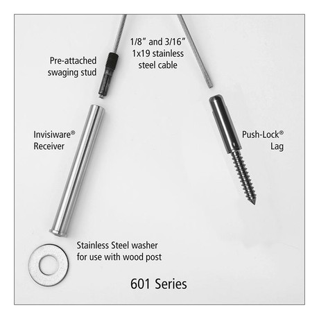Rail FX 601 series cable rail system | Deck Expressions
