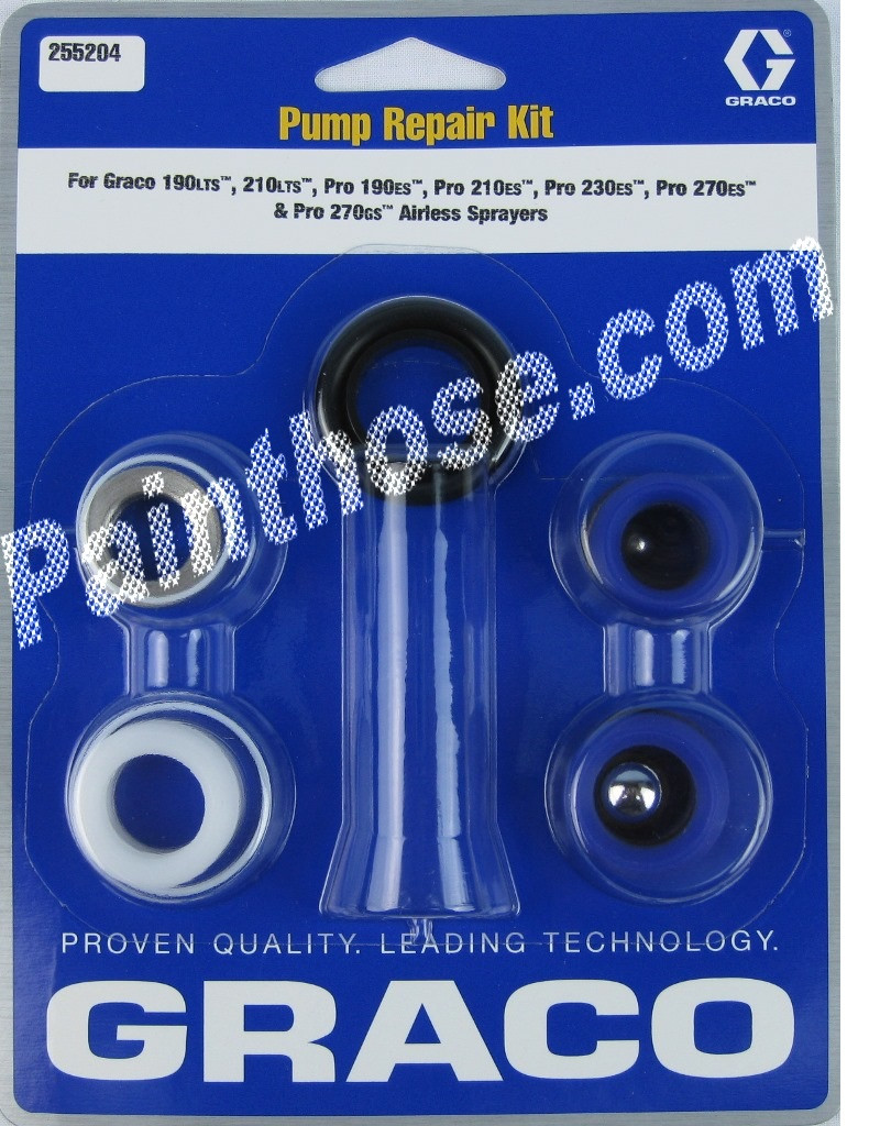 Graco 255204 or 255-204 Pump Repair Kit OEM