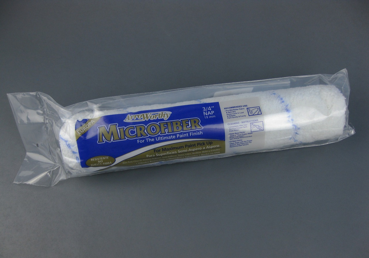 Arroworthy mircofiber 9-pack roller cover 14" x 3/4" nap