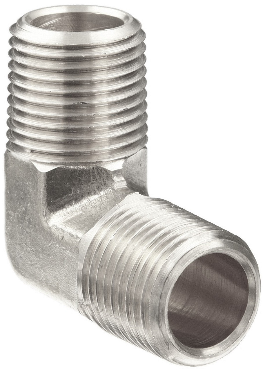 High Pressure Fitting 1"M x 1"M Male Elbow 5000 PSI
