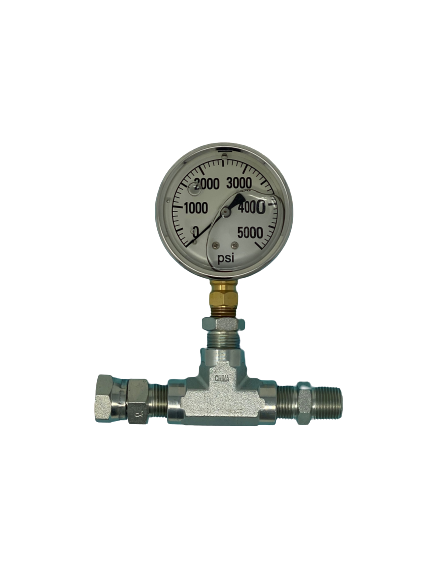 Prosource 730-420A or 730-420 In-line Pressure Gauge Assembly 3/8"