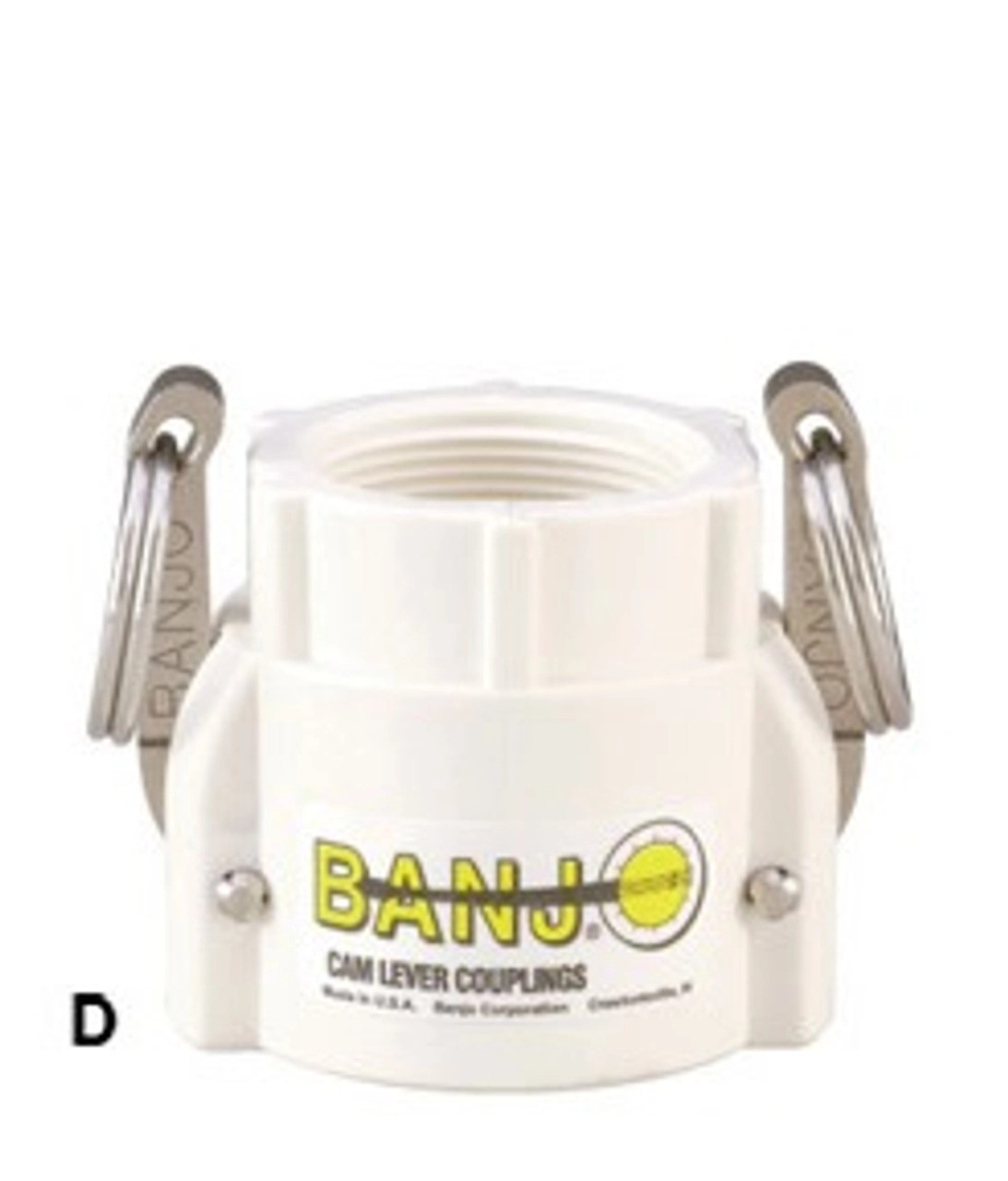 Banjo 1" Female Coupler Type D x Female Thread 100D