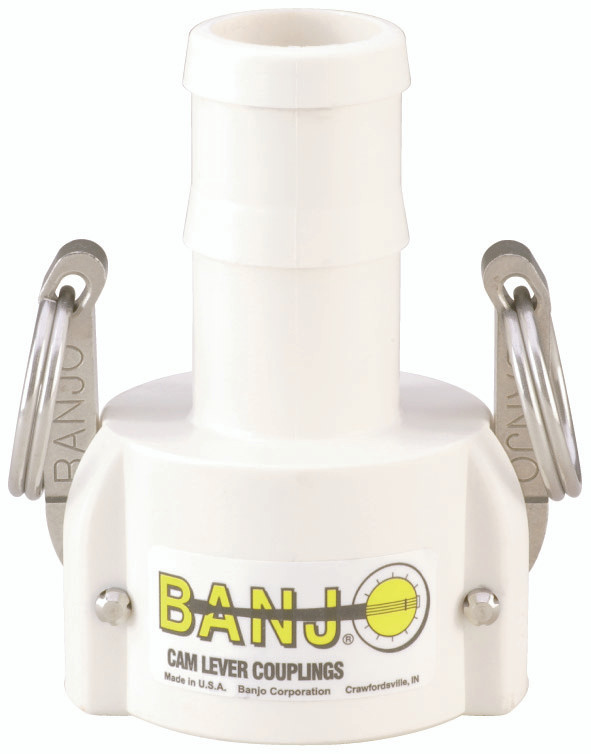 Banjo 2" Female Coupler Type C x Hose Shank 200C