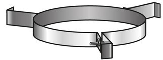 Flue Pipe Spacer Brackets - SFP
