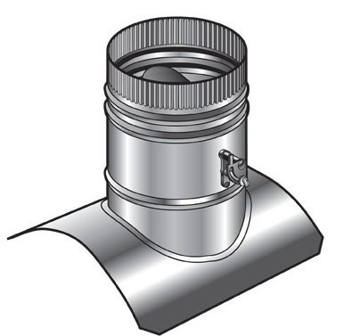 90° Saddle Take-Off Dampers - SFP