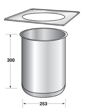 Ceiling Penetration Trim Unit Type 1 - SFP