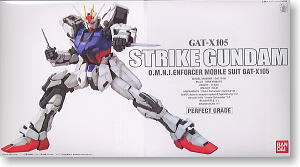 BAN131413 PG 1/60 GAT-X105 Strike Gundam Perfect Grade Model Kit, from ...
