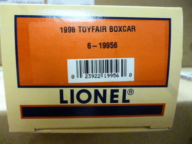 1998 Toy Fair Boxcar - MRS Hobby Shop