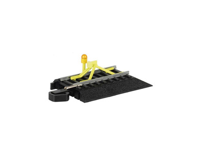 44476 HO,Steel Alloy E-Z Track Flashing Led Bumper - MRS Hobby Shop
