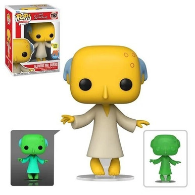 218320 The Simpsons Glowing Mr. Burns Pop! Vinyl Figure - Previews ...