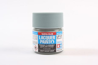 TAM82137 Tamiya Lacquer LP-37 Lt Ghost Gray - MRS Hobby Shop