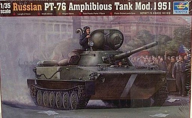 379 1/35 Russian PT-76 Model 1951 Amphibious Tank - MRS Hobby Shop