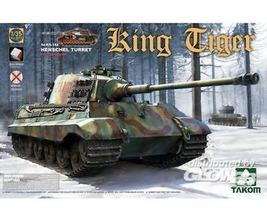 TAO2047 Takom 1/35 WWII German Heavy Tank Sd.Kfz.182 King Tiger ...
