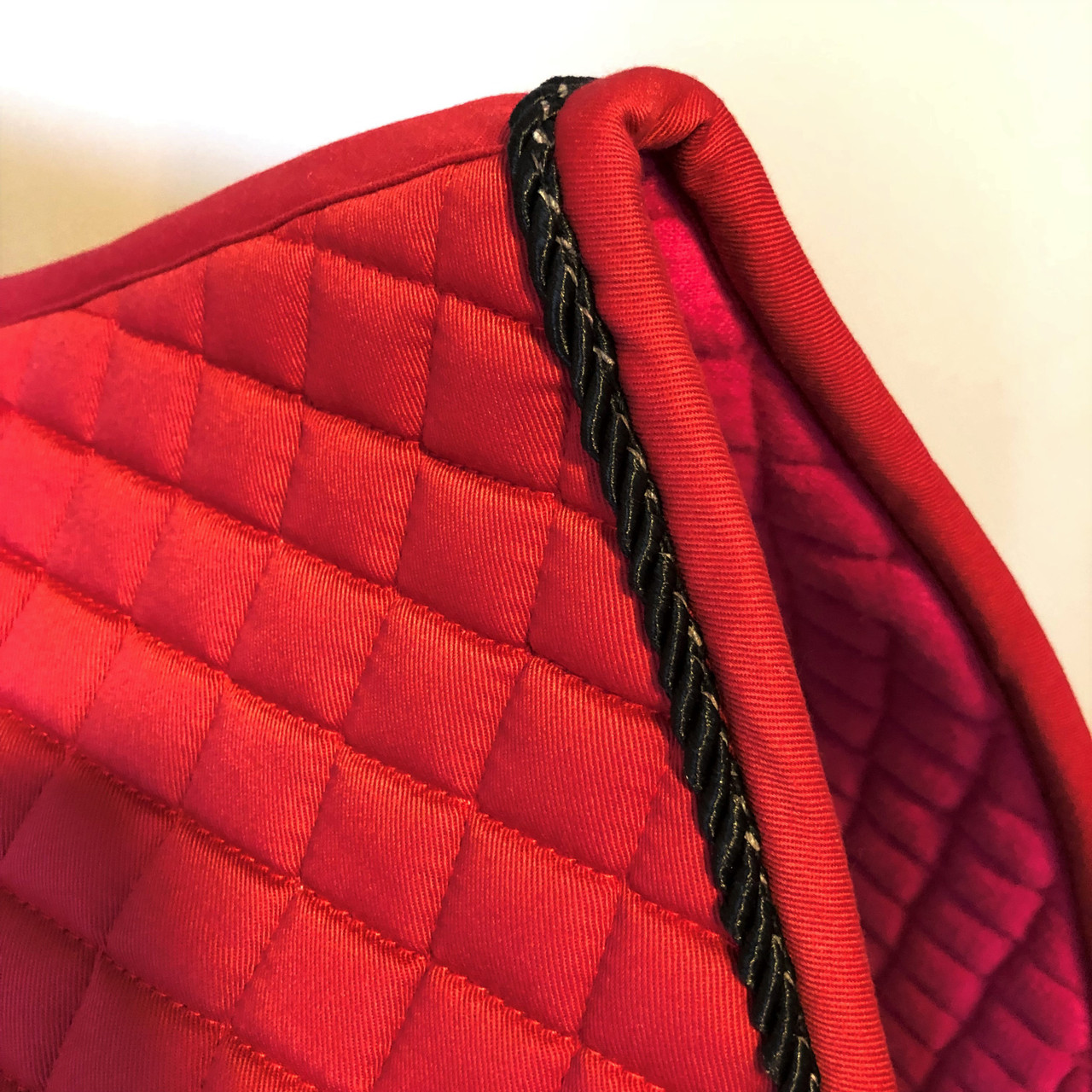 Red All-Purpose English Saddle Pads | PRI Pacific Rim International