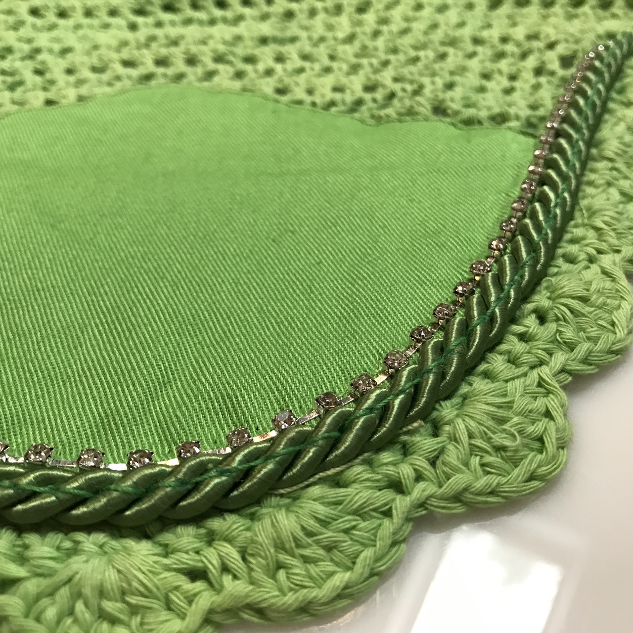 Lime Green Horse Bonnets | Fly Veil | with Bling - Bon-Vivant Unique ...