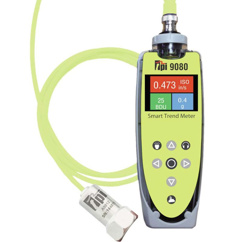 TPI 9080K2 Smart Trend Vibration Meter with all Accessories